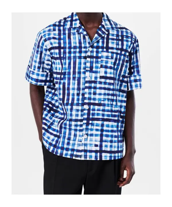 Bottega Veneta Check Short-sleeved Shirt