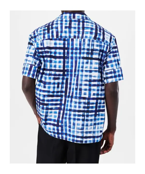Bottega Veneta Check Short-sleeved Shirt