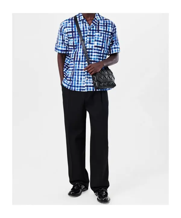 Bottega Veneta Check Short-sleeved Shirt