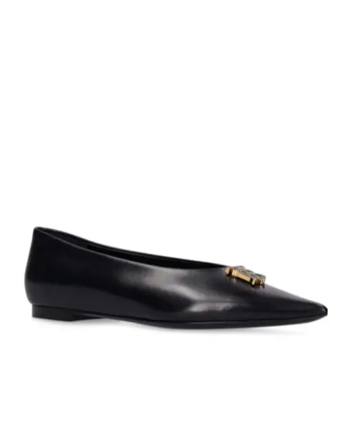 Burberry 10mm Ezra Leather Flats