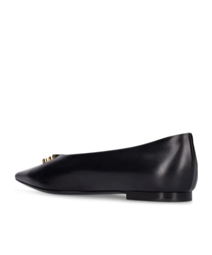 Burberry 10mm Ezra Leather Flats