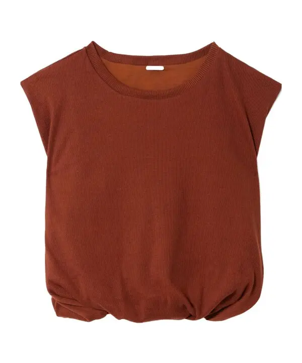 Johanna Ortiz Gathered Jersey T-shirt