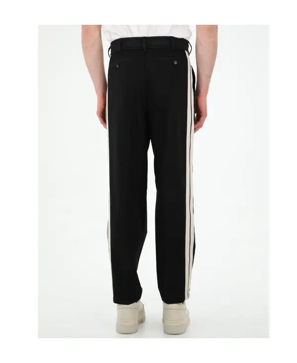 Palm Angels Stripe-detailed Drawstring Pants