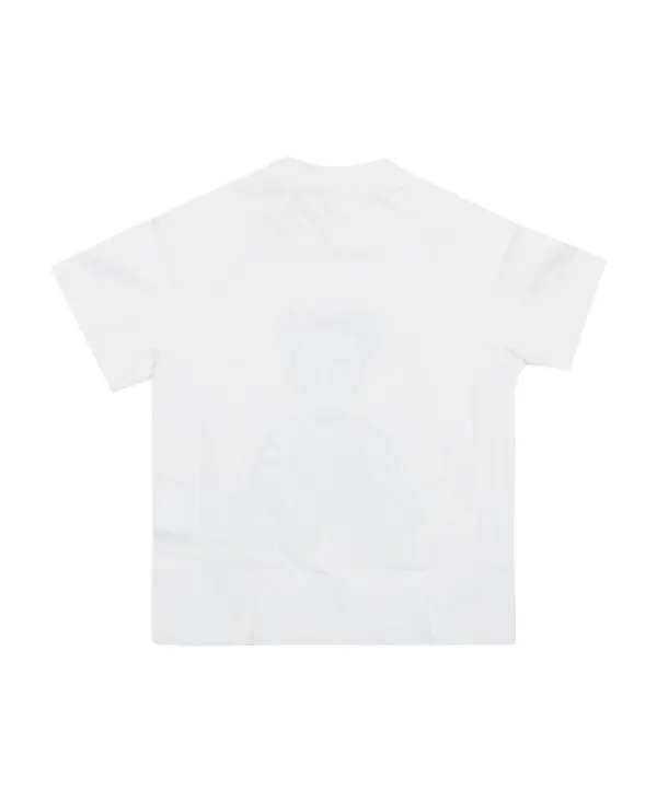 Palm Angels Bear Print Round Neck T-shirt