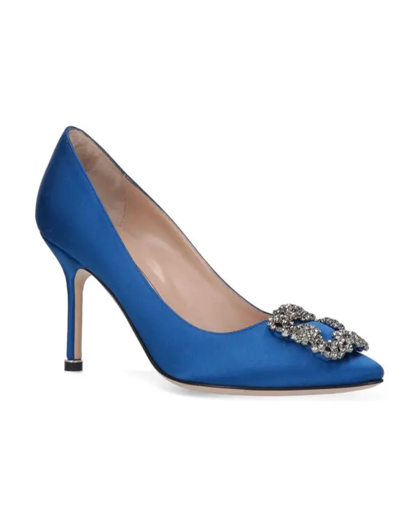 Manolo Blahnik Logo High Heels