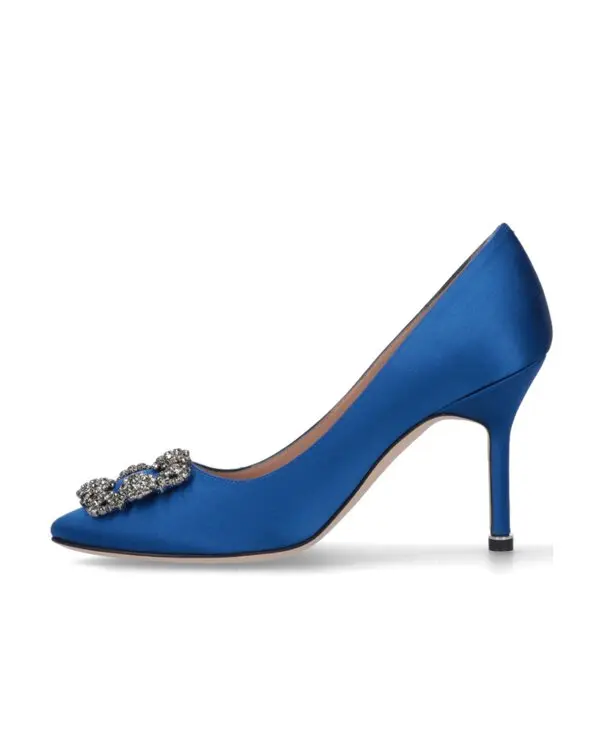 Manolo Blahnik Logo High Heels