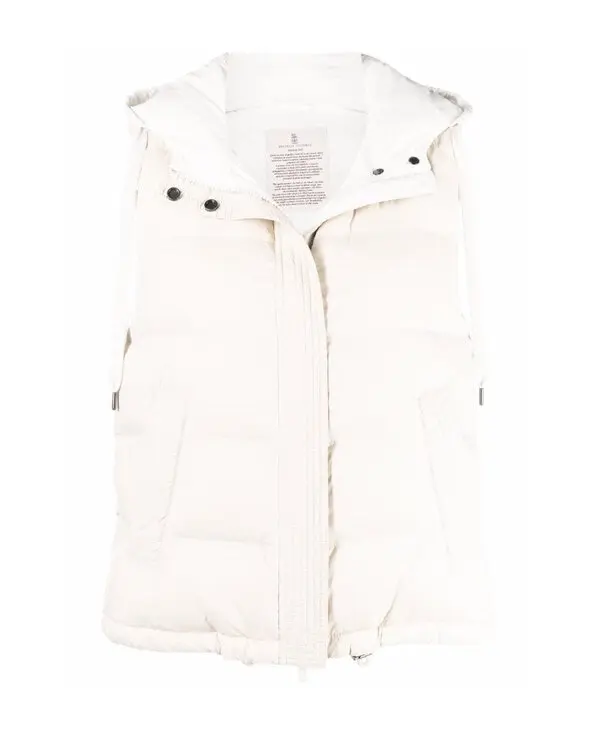Brunello Cucinelli Hooded Padded Gilet