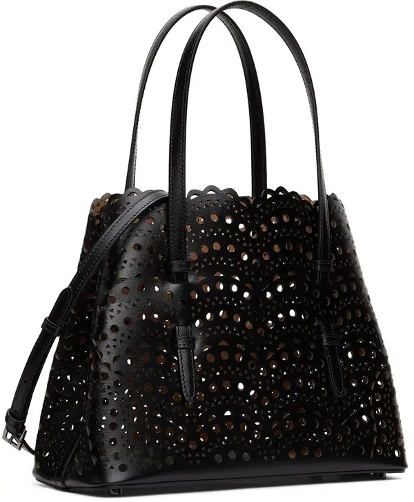 Alaïa Perforated Leather Shoulder Bag