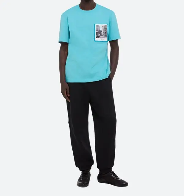 Helmut Lang Postcard Crewneck T-shirt