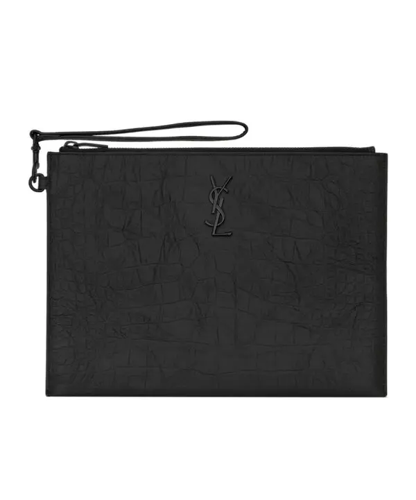 Saint Laurent Logo Plaque Ipad Case