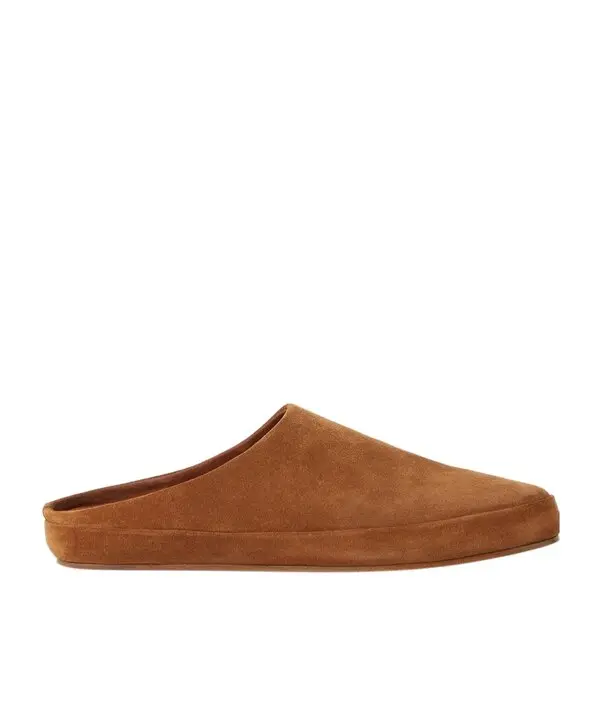 Loro Piana Tomori Walk Mule In Suede