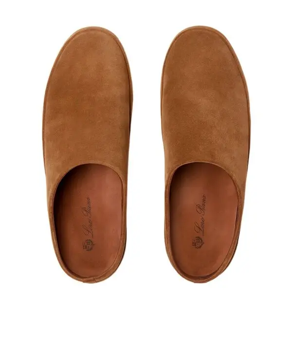 Loro Piana Tomori Walk Mule In Suede