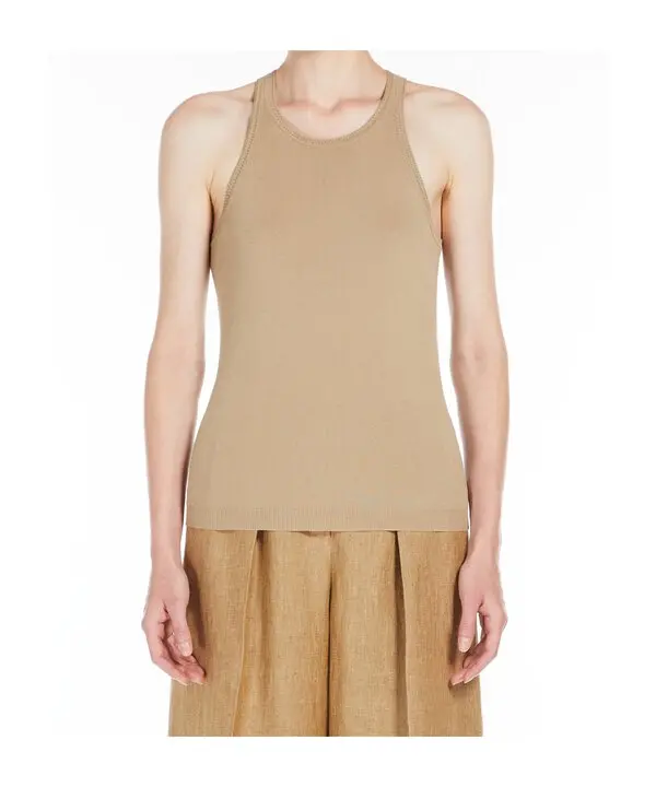 Max Mara Arnes Ribbed Tank Top
