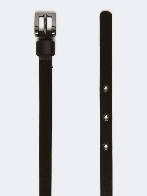 Max Mara Square Buckle Belt