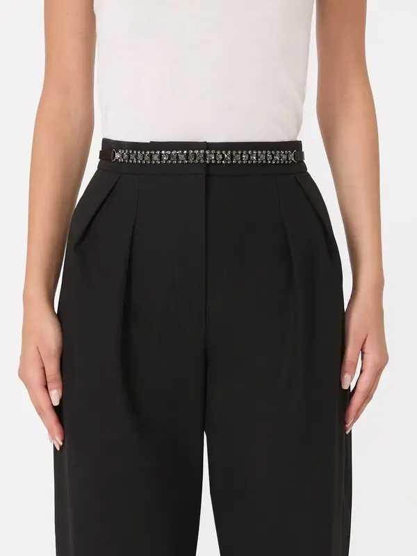 Max Mara Square Buckle Belt