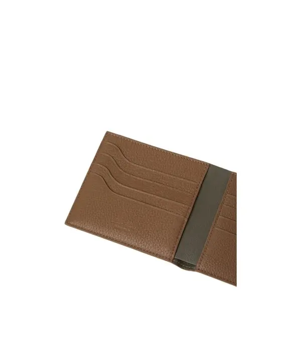 Loro Piana Extra Compact Wallet - Pecan