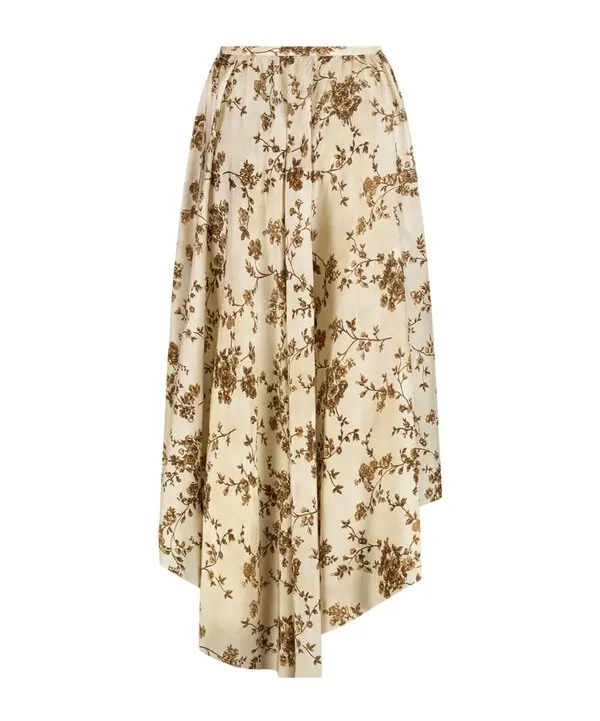 UMA WANG Floral Print Skirt