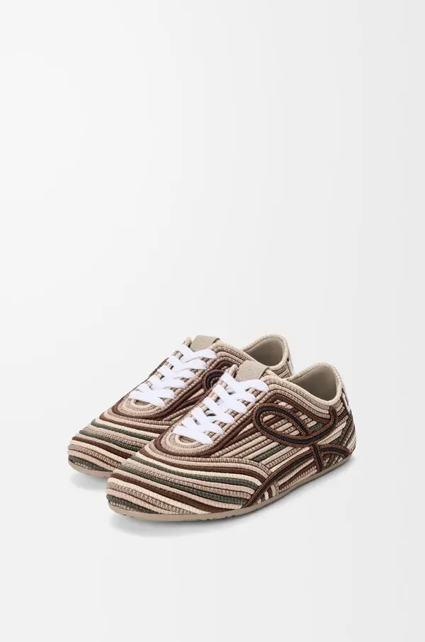 Loewe Lace-up Sneakers With Anagram Logo Detail