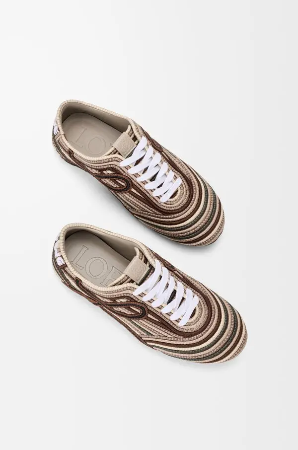 Loewe Lace-up Sneakers With Anagram Logo Detail