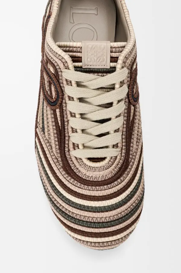 Loewe Lace-up Sneakers With Anagram Logo Detail