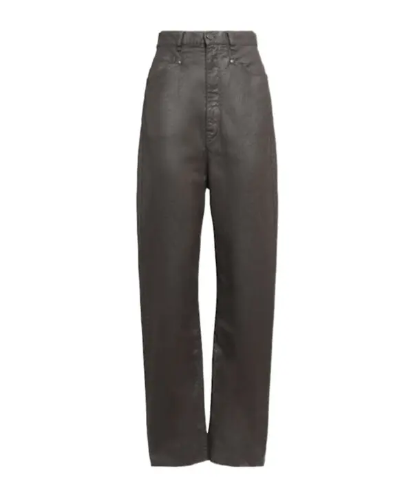 LEMAIRE Shiny Coated Harem Pants