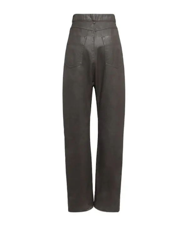 LEMAIRE Shiny Coated Harem Pants