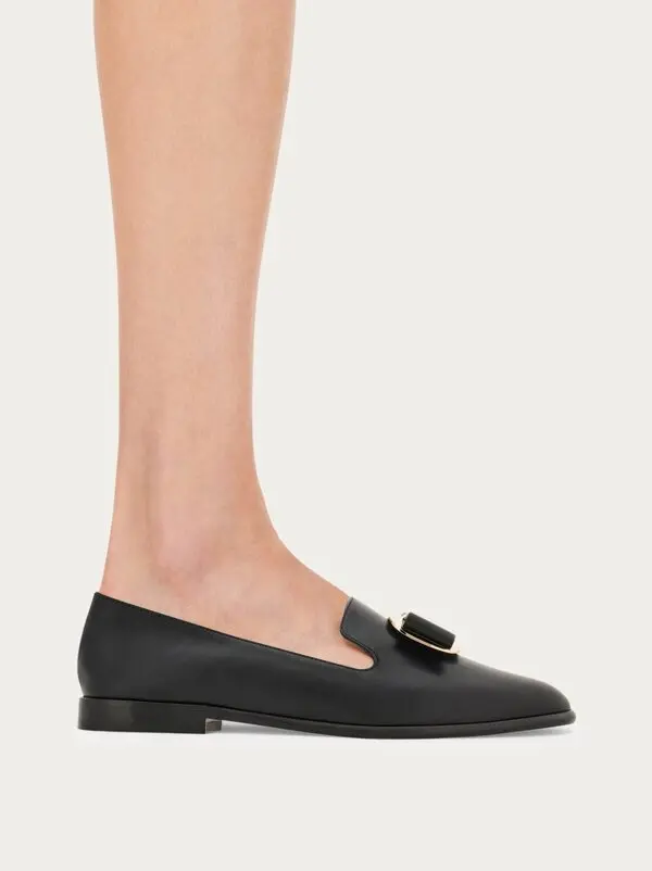 FERRAGAMO Vara Plate Loafers