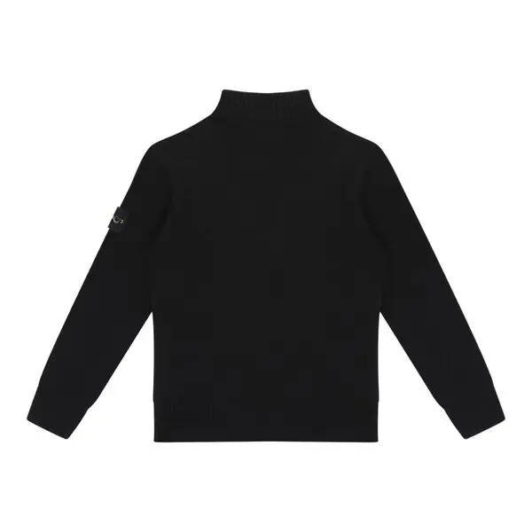 Stone Island Long-sleeve Mock-neck Sweater