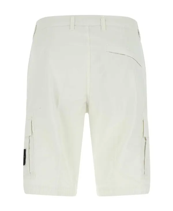Stone Island Compass Logo Bermuda Shorts
