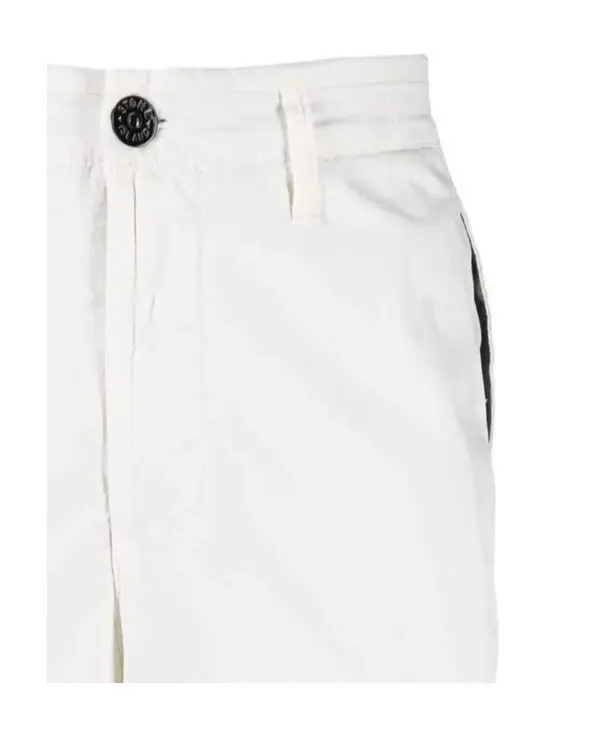 Stone Island Compass Logo Bermuda Shorts