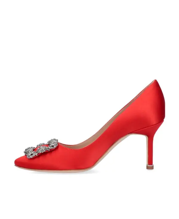 Manolo Blahnik Logo High Heels