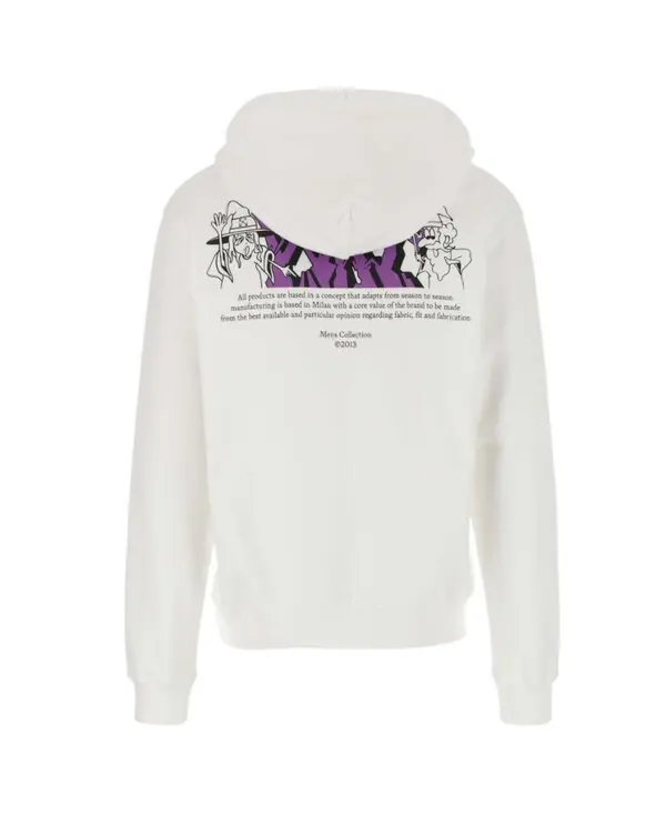Off-White Graffiti-printed Drawstring Hoodie