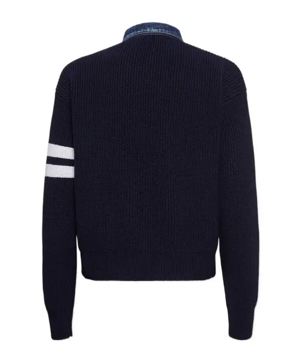 Dsquared2 Denim Mix Cardigan