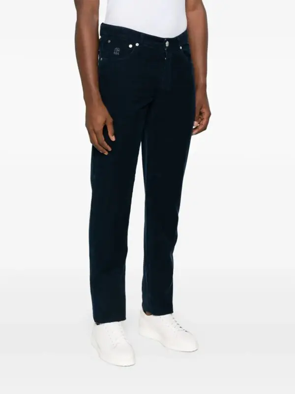 Brunello Cucinelli Corduroy Trousers - Black