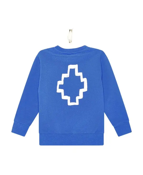 MARCELO BURLON COUNTY OF MILAN Long-sleeved Round Neck Sweater