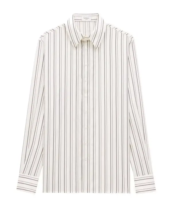 Saint Laurent Striped Button-up Shirt