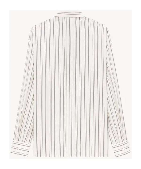Saint Laurent Striped Button-up Shirt