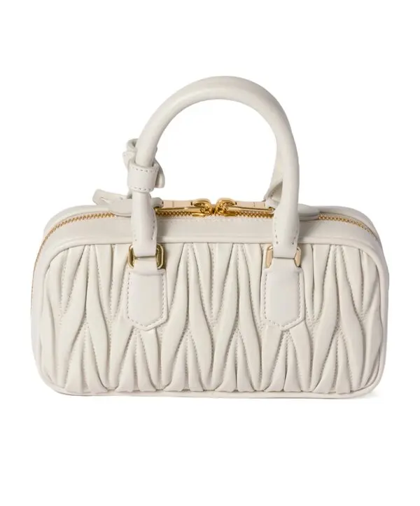 Miu Miu Arcadie Matelassé Nappa Leather Mini-bag