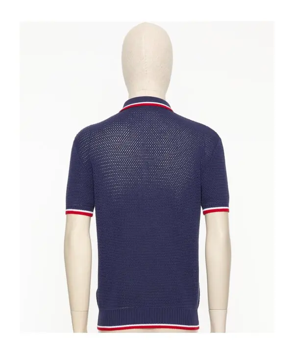 Valentino Garavani Cotton Polo Shirt With Vg Patch