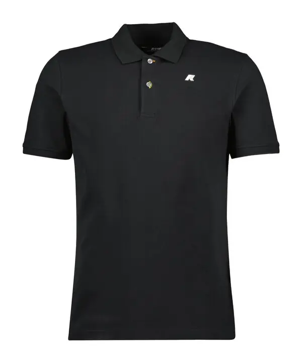 K-WAY Logo Patch Short-sleeved Polo Shirt