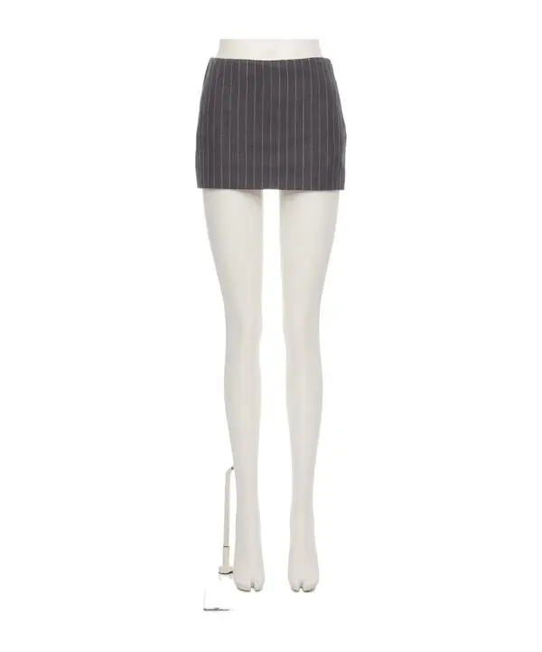 Valentino Garavani Striped Midi Skirt