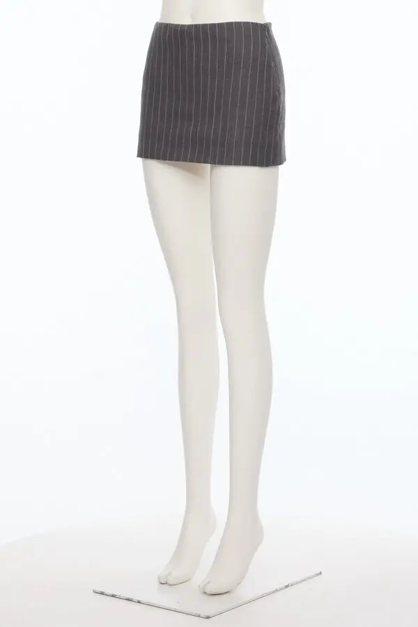 Valentino Garavani Striped Midi Skirt