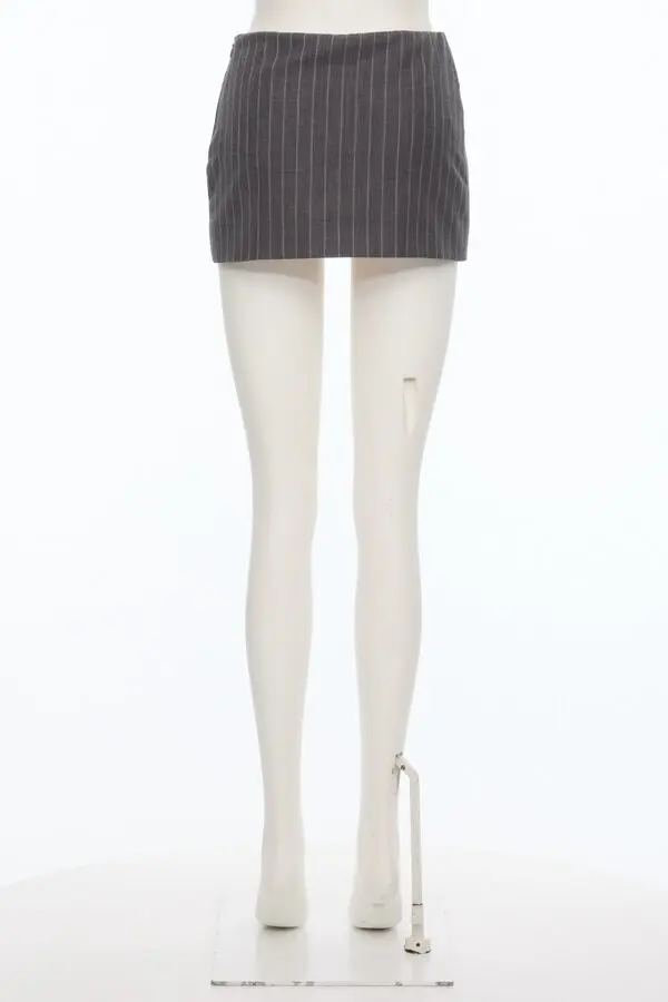 Valentino Garavani Striped Midi Skirt