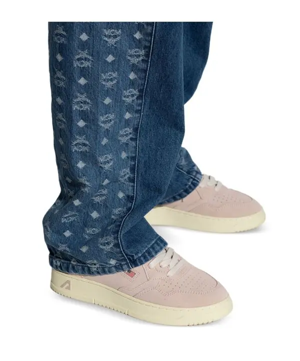 AUTRY Medalist Low-top Sneakers - Nude