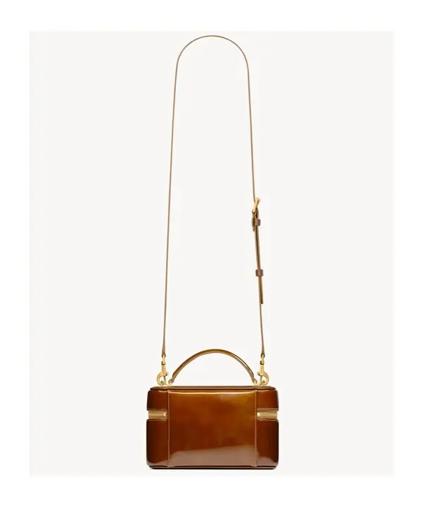 Saint Laurent Gaby Vanity Bag In Patent Leather