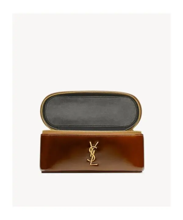 Saint Laurent Gaby Vanity Bag In Patent Leather