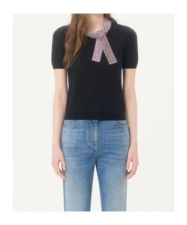 Valentino Garavani Short-sleeved Knitwear