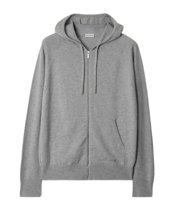 Burberry Zip-up Drawstring Hoodie