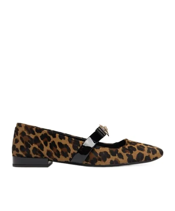 Versace Round Head Ballet Shoes