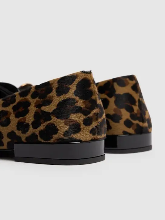 Versace Round Head Ballet Shoes